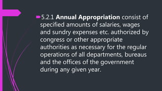 Section 5. expenditures and disbursement | PPTX