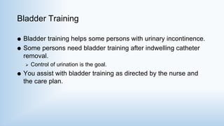 Section 5 assisting with urinary elimination-2 | PPTX