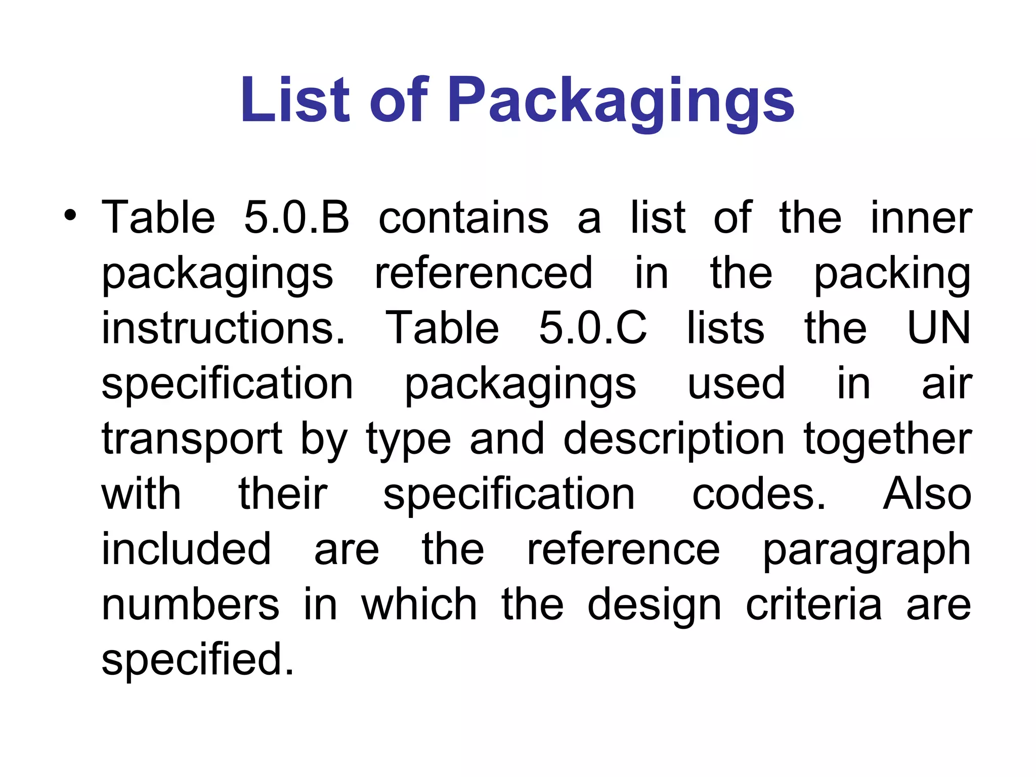 Section 5 Packaging | PPT
