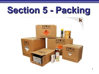 Section 5 Packaging | PPT