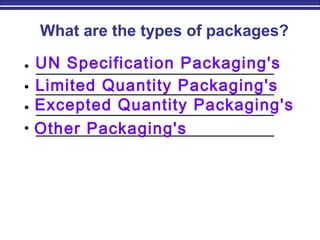 Section 5 Packaging | PPT