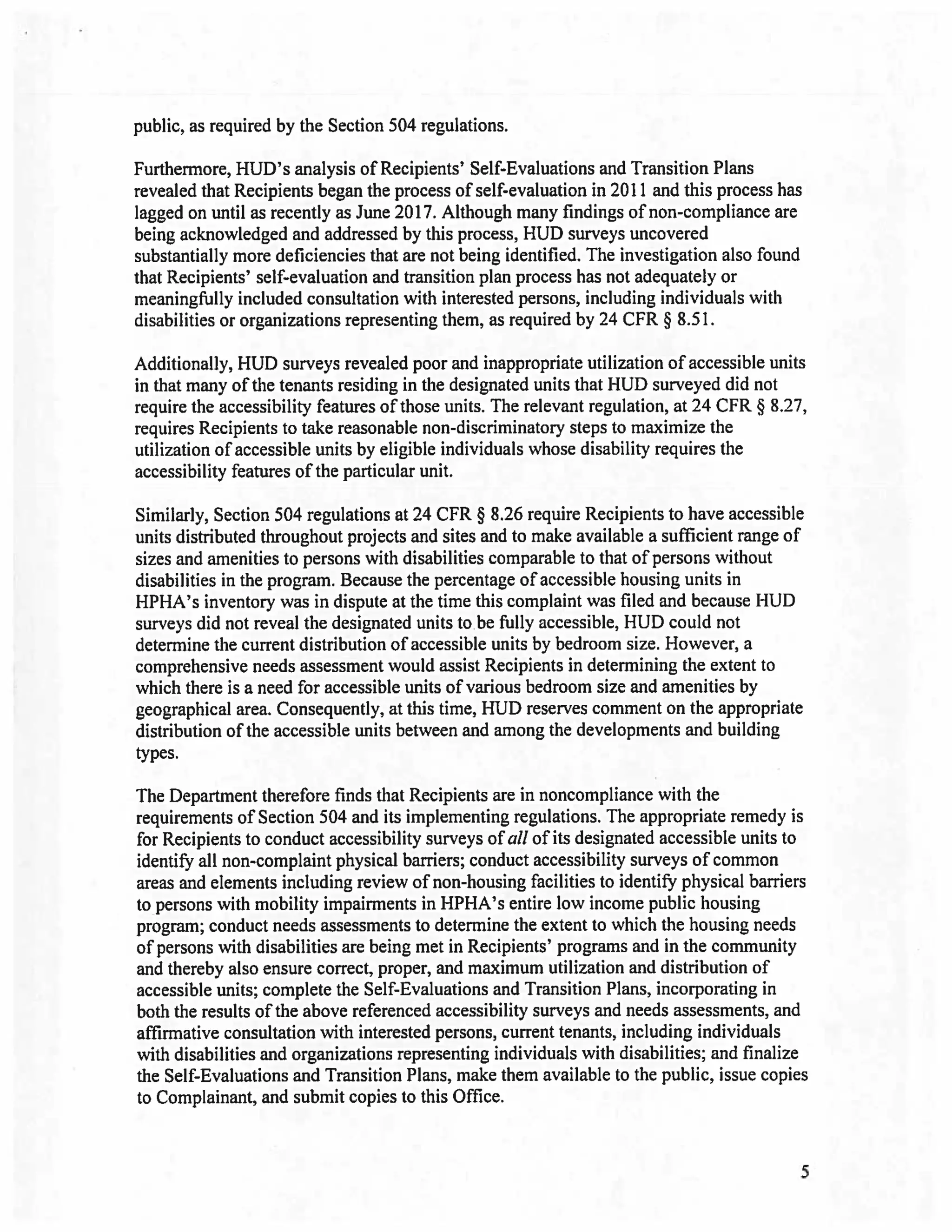Section 504 HUD letter | PDF