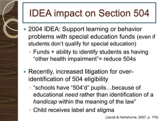 Section 504 Presentation.Final | PPT