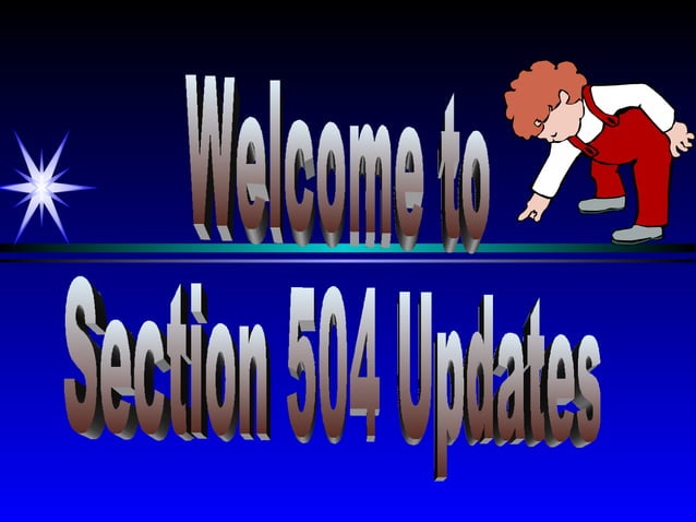 Section 504 shorter version 2008 | PPT