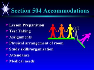Section 504 shorter version 2008 | PPT