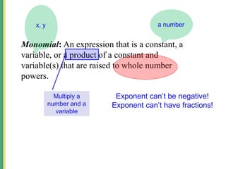 Section 52.ppt maths subject chapter polinomials | PPT