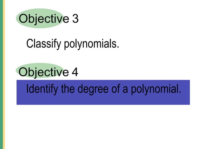 Section 52.ppt maths subject chapter polinomials | PPT