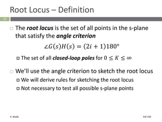 Section 5 Root Locus Analysis lecture 55 | PDF