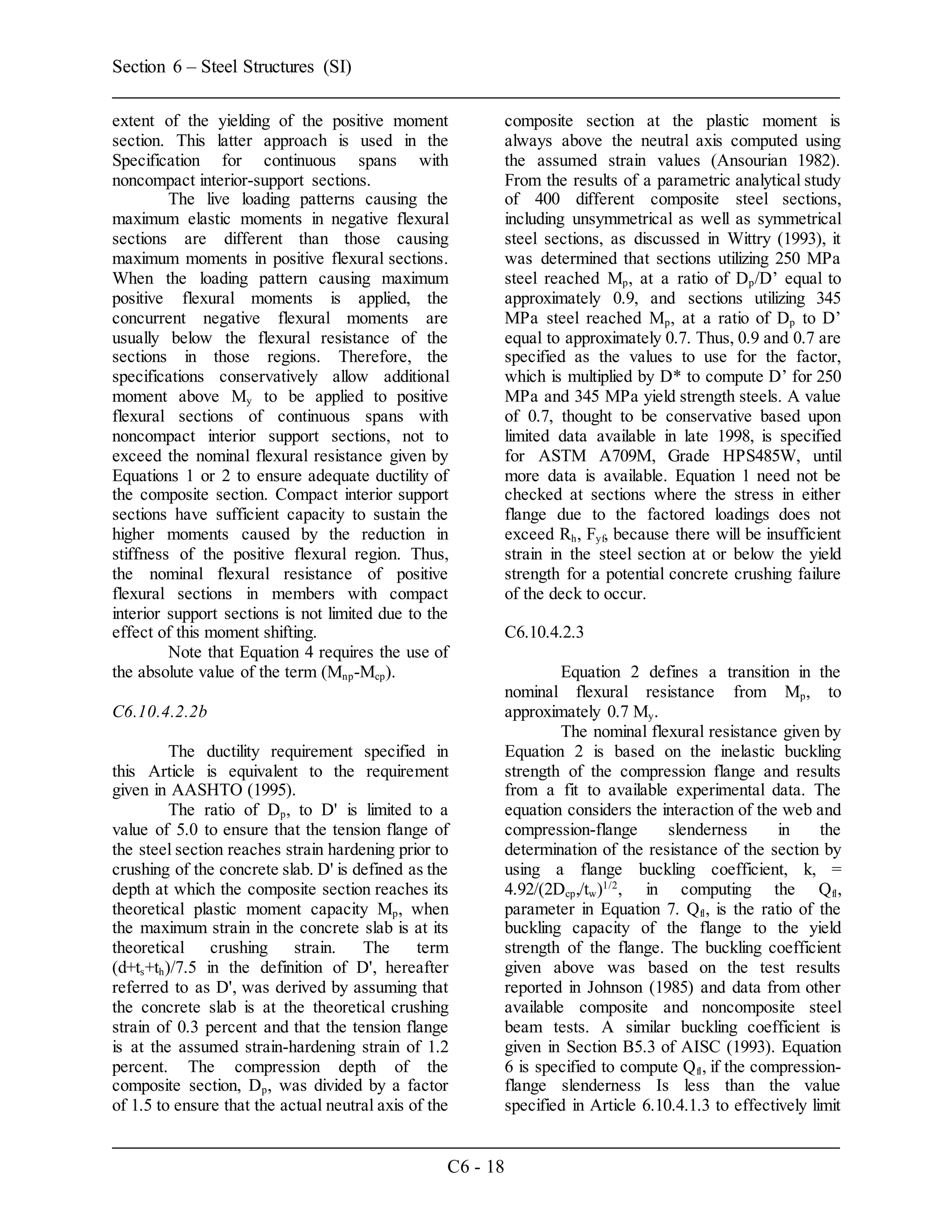 Section 6 .steel nscp commentary | DOC