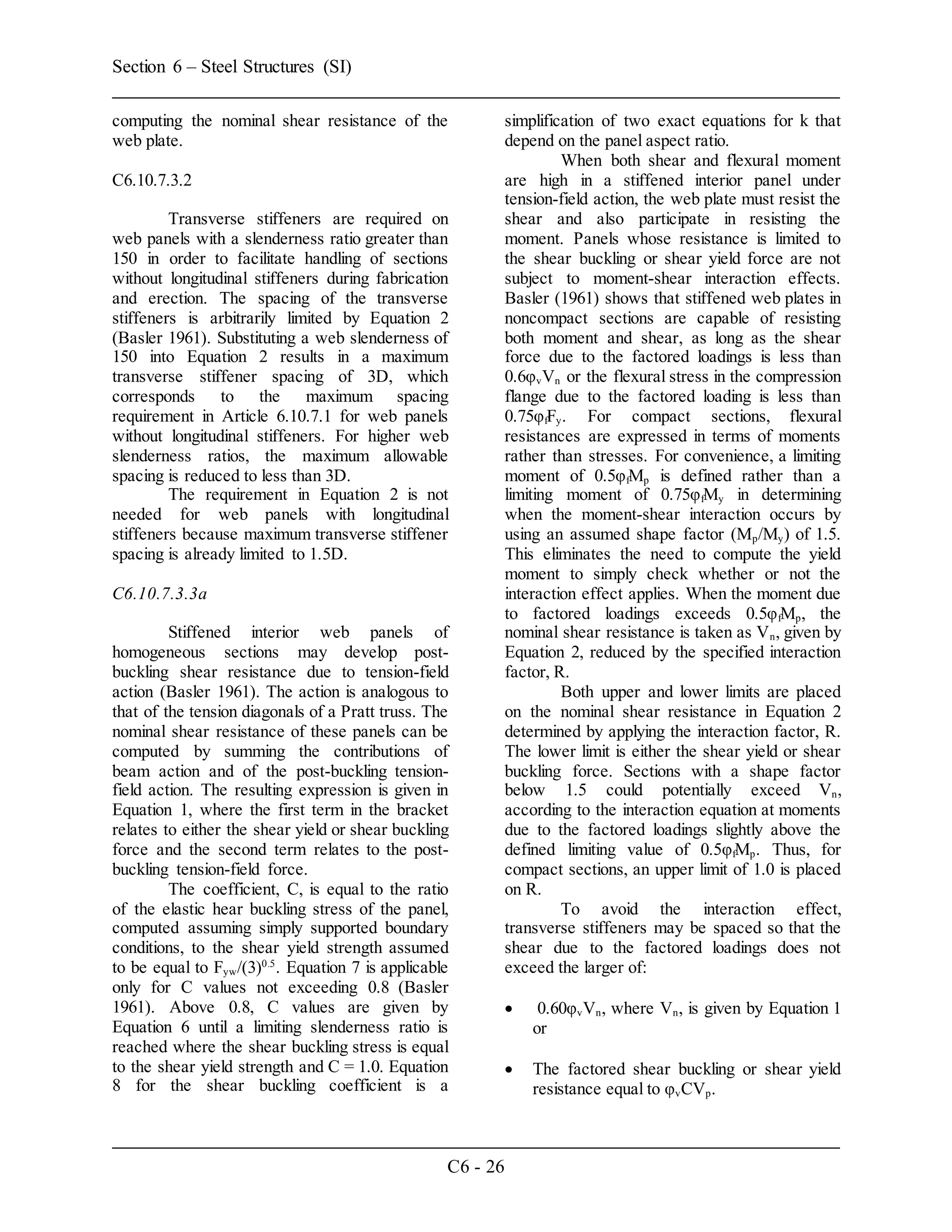 Section 6 .steel nscp commentary | DOC
