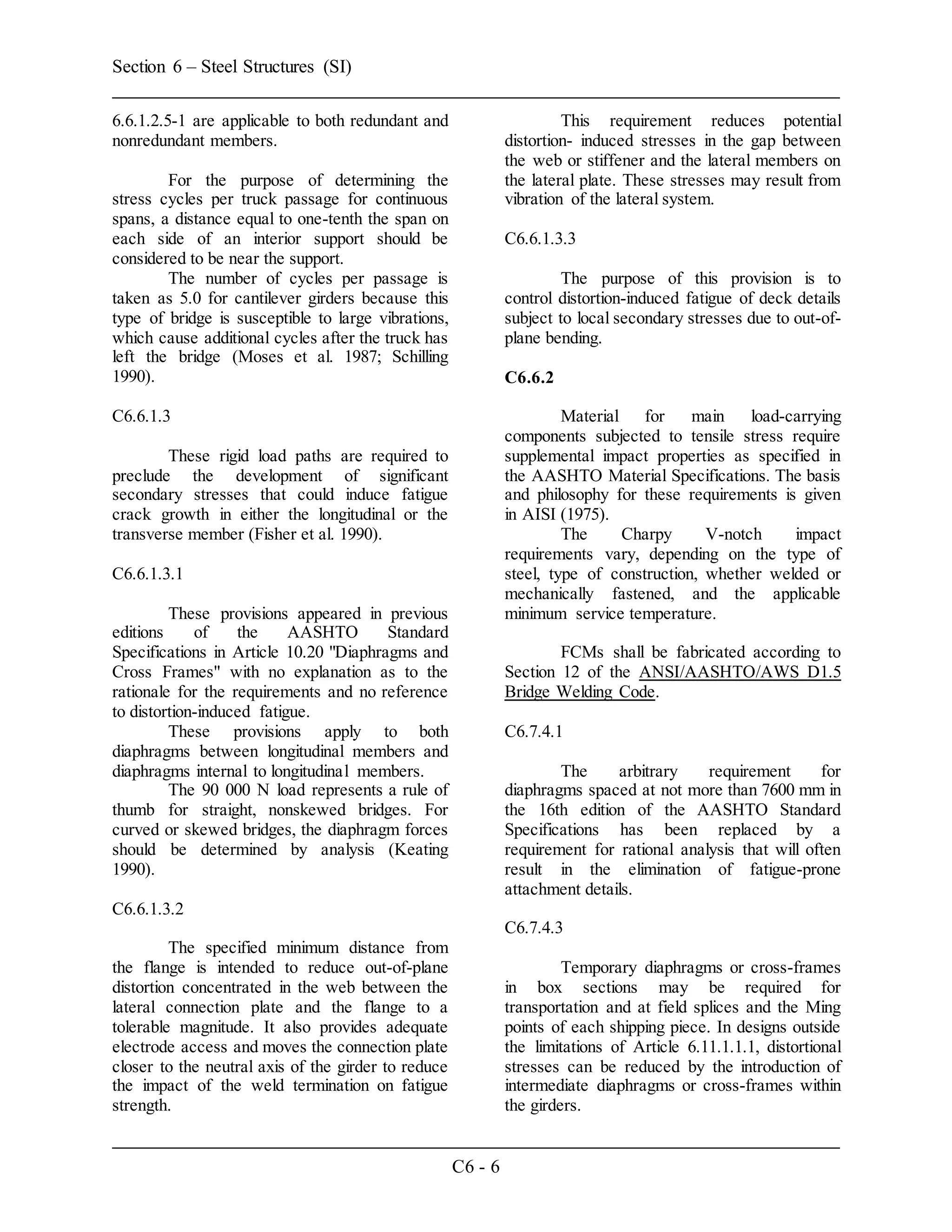 Section 6 .steel nscp commentary | DOC