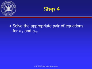 Recurrence section 6.2 of unit 6 explained | PPT | Physics | Science