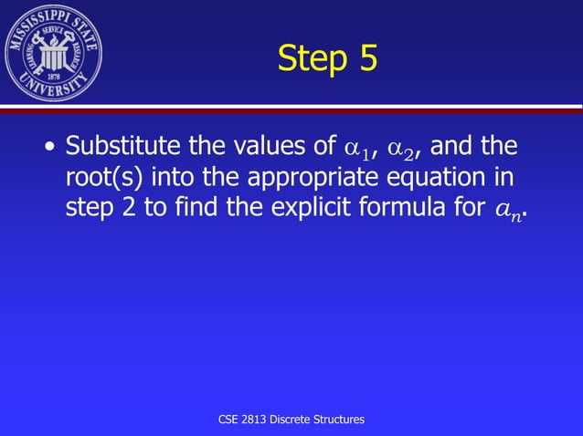 Recurrence section 6.2 of unit 6 explained | PPT