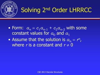 Recurrence section 6.2 of unit 6 explained | PPT | Physics | Science