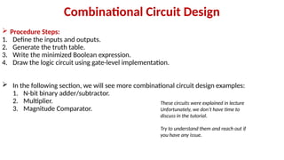 Section 6.pptx Logic design is the foundational process | PPTX