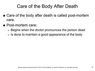 Section 6 assisting with end-of-life care | PPTX