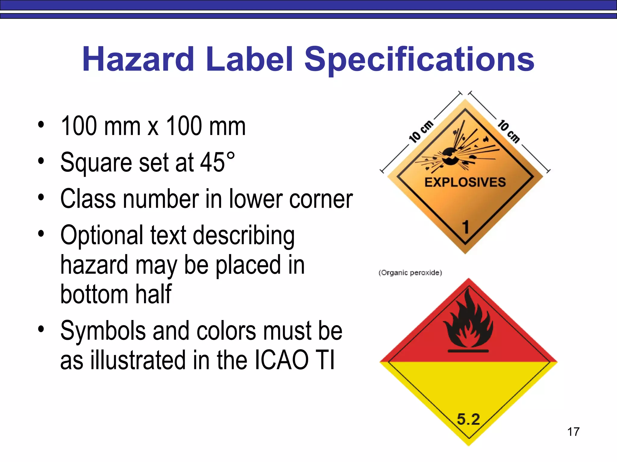 Section 6 IATA Marks and Labeling | PPT