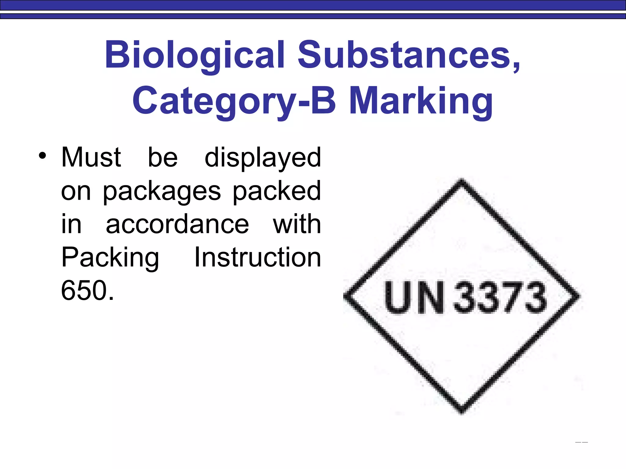 Section 6 IATA Marks and Labeling | PPT
