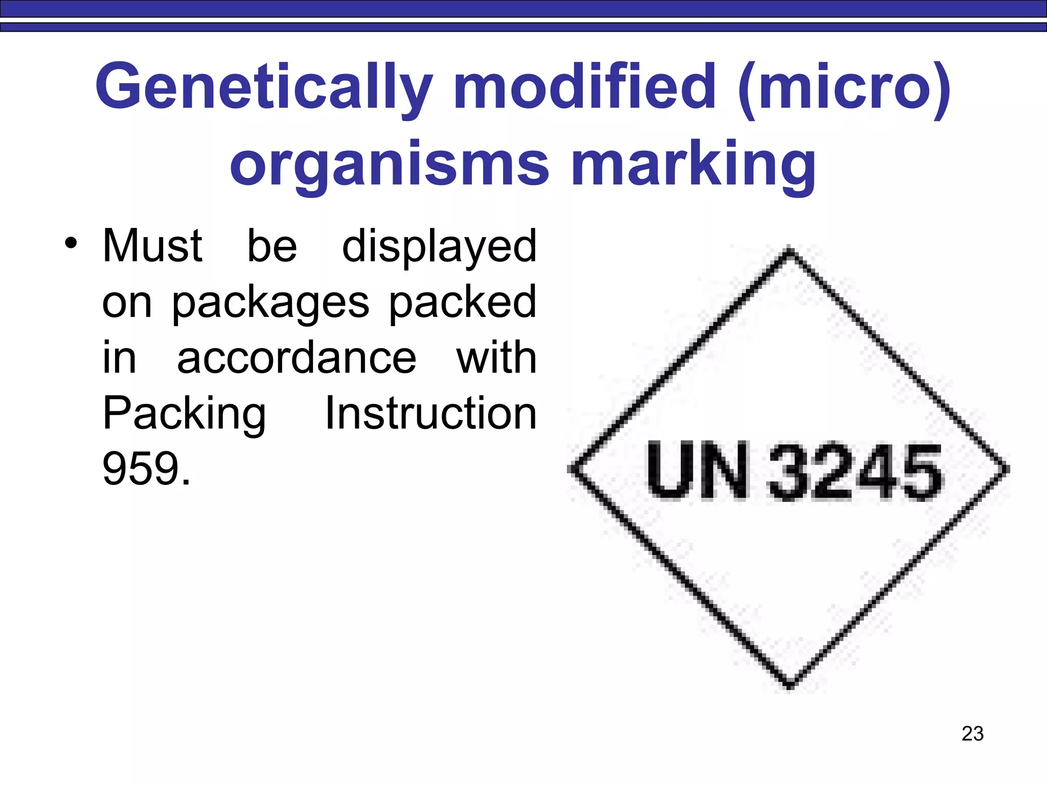Section 6 IATA Marks and Labeling | PPT