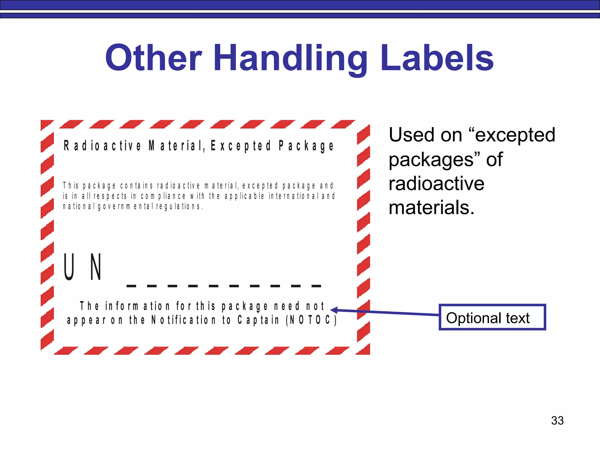Section 6 IATA Marks and Labeling | PPT
