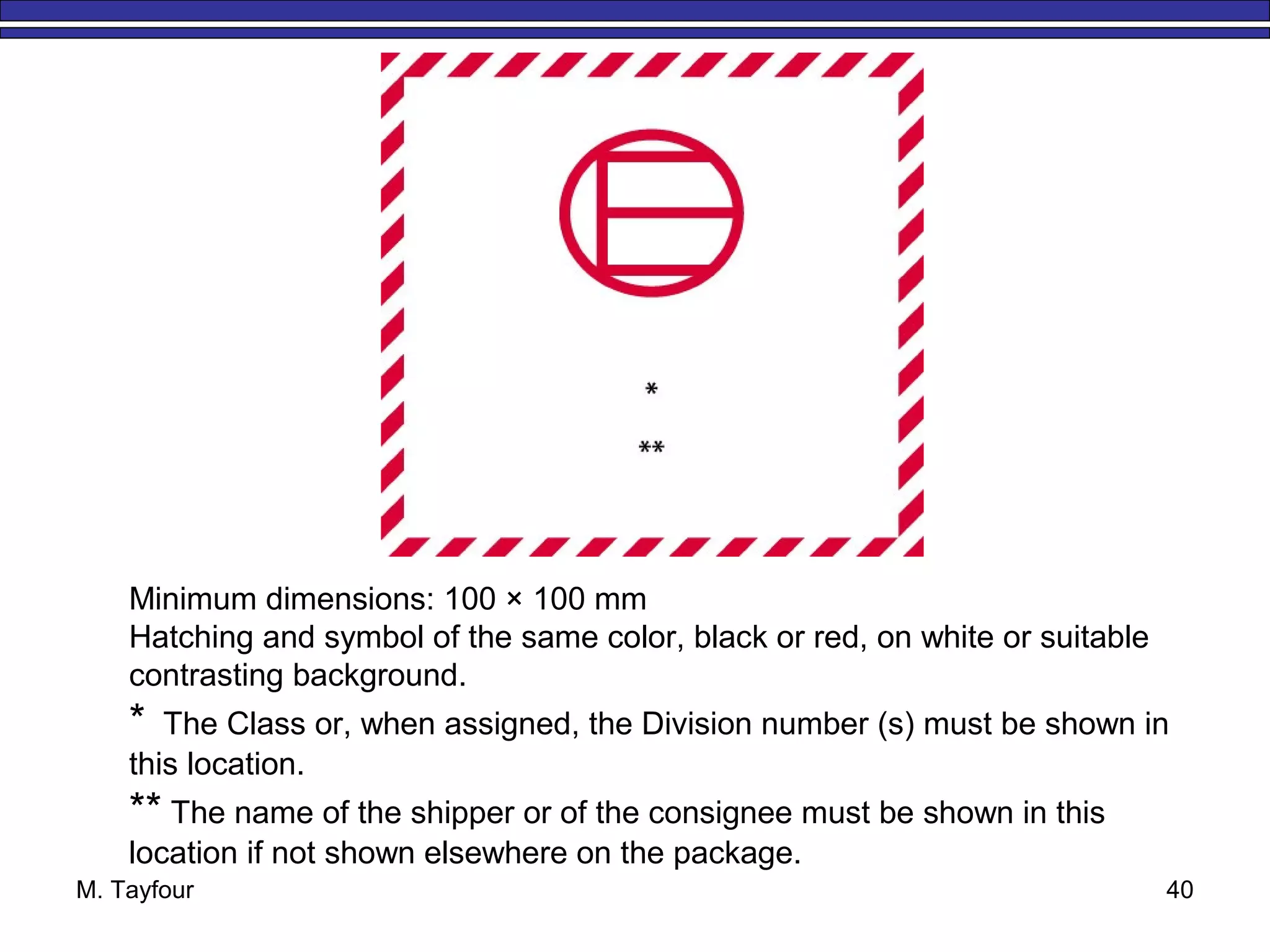Section 6 IATA Marks and Labeling | PPT