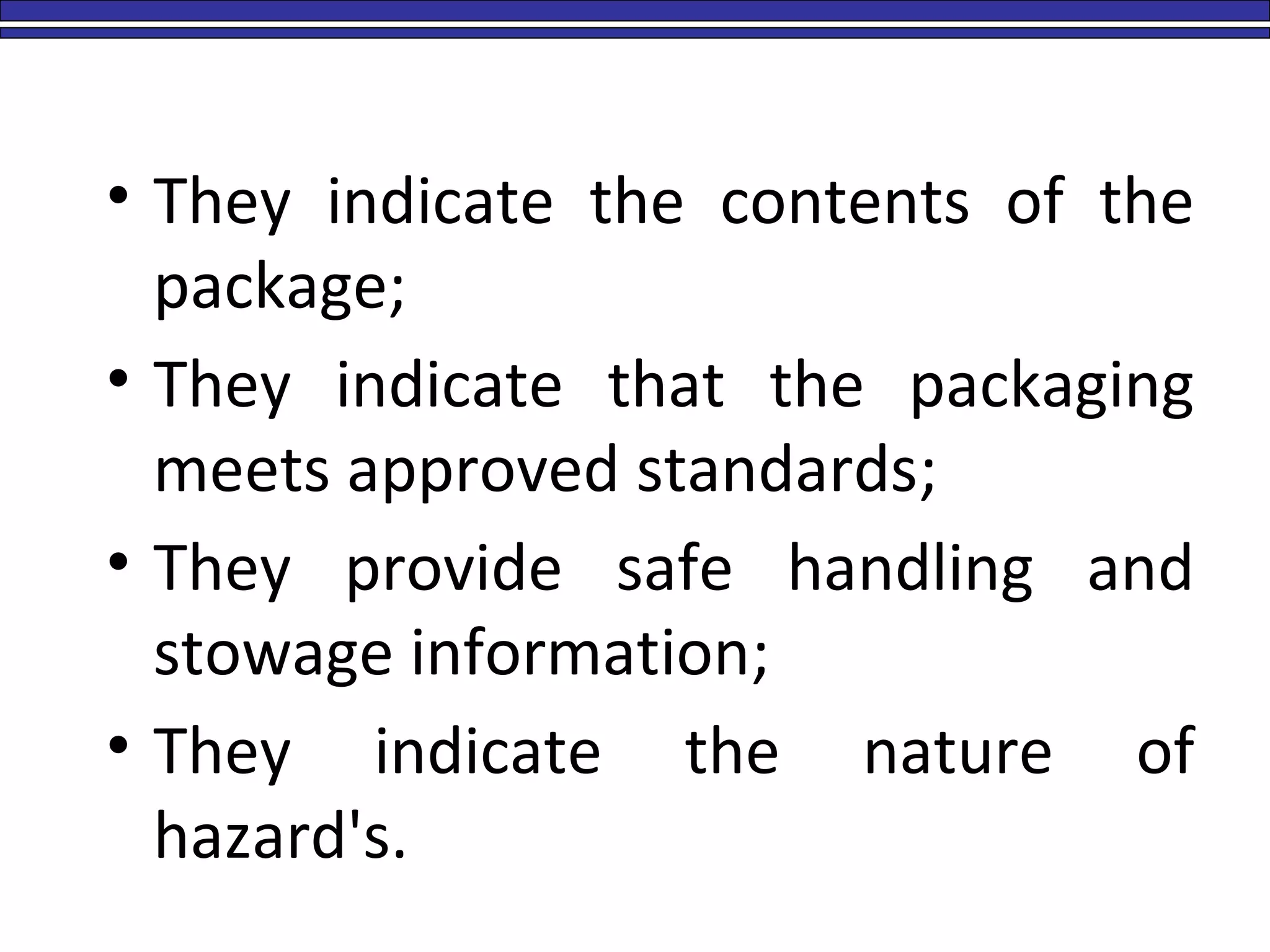 Section 6 IATA Marks and Labeling | PPT