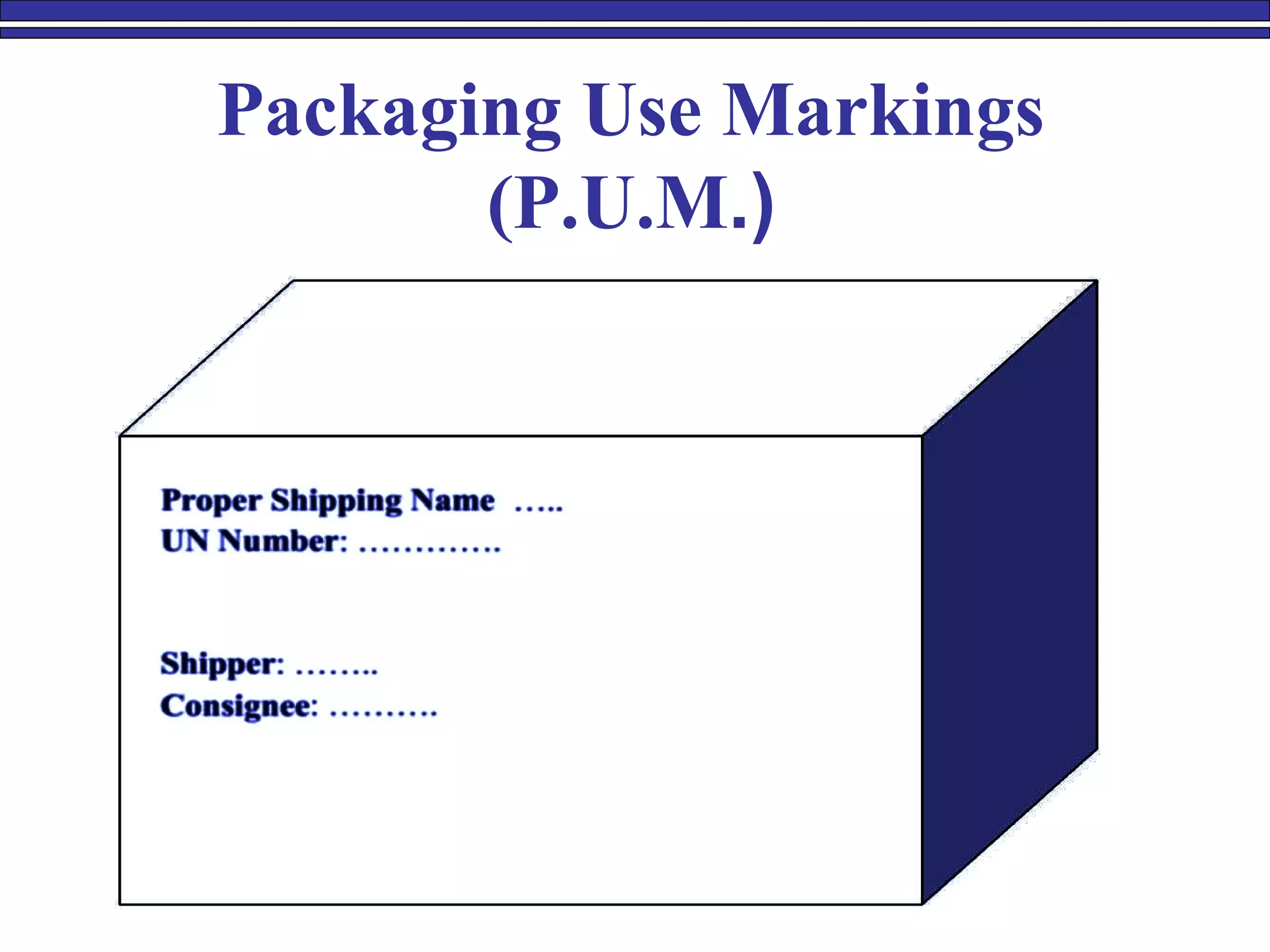 Section 6 IATA Marks and Labeling | PPT