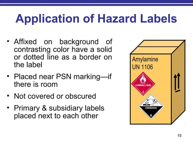 Section 6 IATA Marks and Labeling | PPT | Chemistry | Science