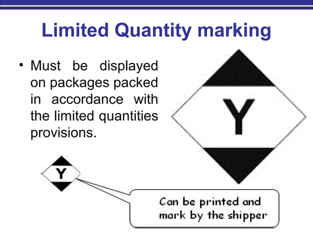 Section 6 IATA Marks and Labeling | PPT | Chemistry | Science