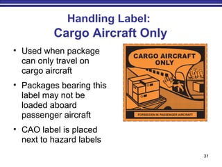 Section 6 IATA Marks and Labeling | PPT