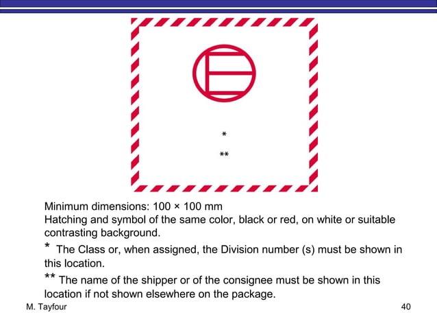 Section 6 IATA Marks and Labeling | PPT | Chemistry | Science