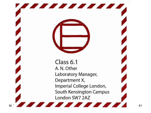 Section 6 IATA Marks and Labeling | PPT | Chemistry | Science