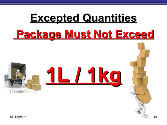 Section 6 IATA Marks and Labeling | PPT | Chemistry | Science