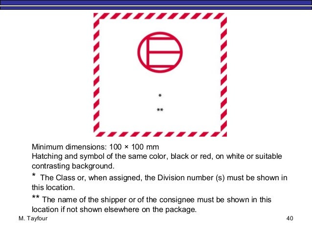 Section 6 IATA Marks and Labeling