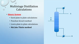 Section 6 multistage separation processes | PPTX