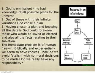 Chafer, Bible Doctrines: Section 6 divine election | PDF