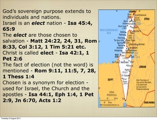Chafer, Bible Doctrines: Section 6 divine election | PDF