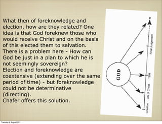 Chafer, Bible Doctrines: Section 6 divine election | PDF