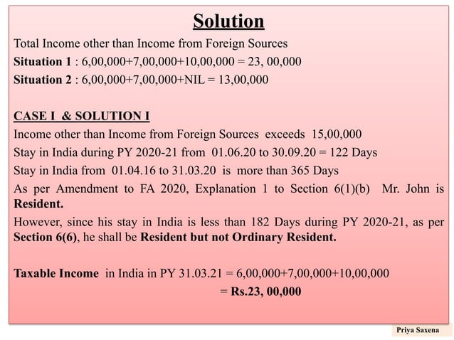 Section 6 income tax act | PDF