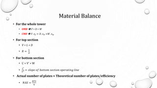 Section 7 multistage separation processes | PPTX
