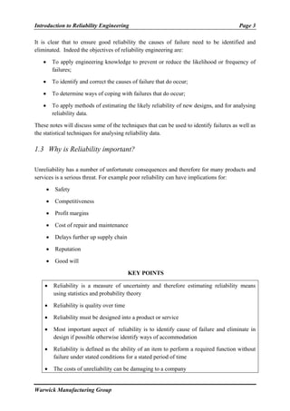 Section 7a reliability_notes | PDF