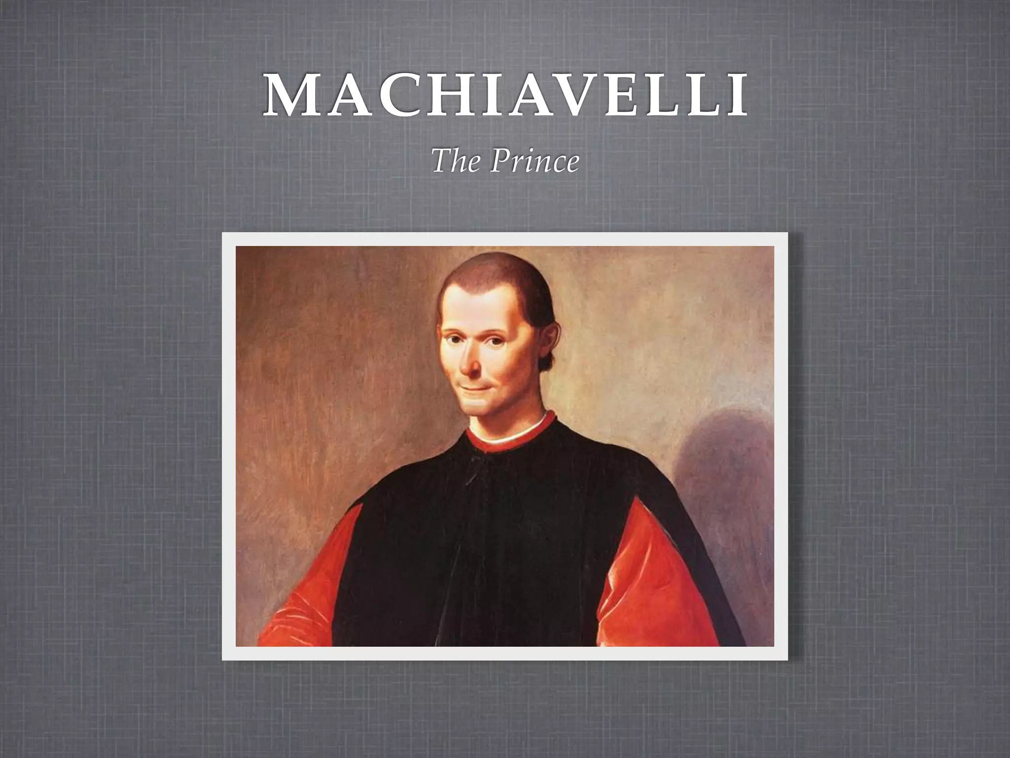Section7 machiavelli | PPT