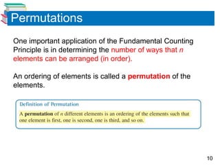 Section 5 - Permutations and Combinations | PPT