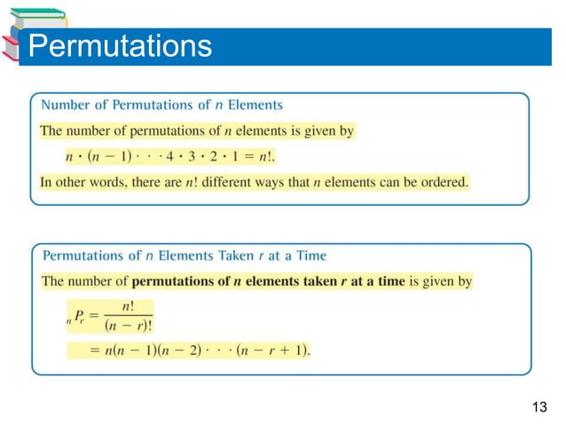 Section 5 - Permutations and Combinations | PPT