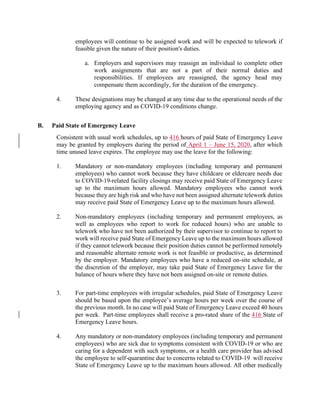 Emergency leave extension May 21 | PDF | Infectious Diseases | Diseases ...