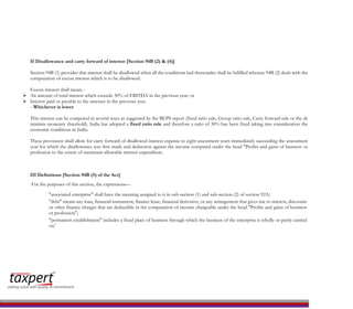 Section 94B of Income Tax Act, 1961 - Limitation of interest | PDF