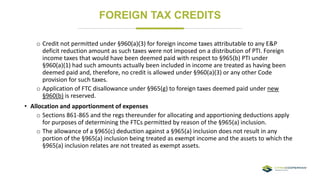 A Highlighted Analysis of Proposed Section 965 Regulations | PDF