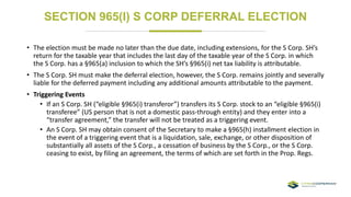 A Highlighted Analysis of Proposed Section 965 Regulations | PDF