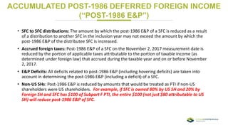 A Highlighted Analysis of Proposed Section 965 Regulations | PDF