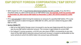 A Highlighted Analysis of Proposed Section 965 Regulations | PPT